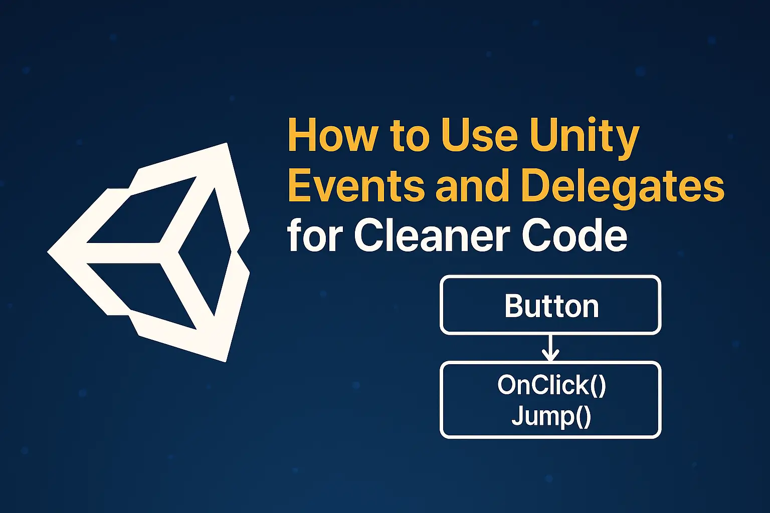 How To Use Unity Events And Delegates For Cleaner Code Devsourcehub